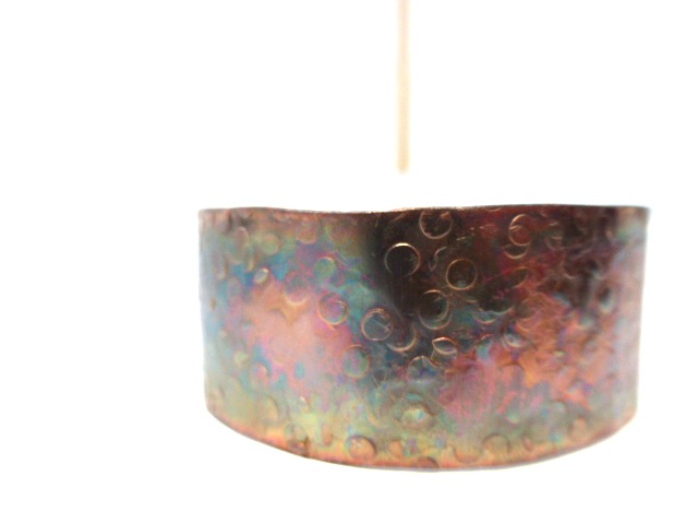 Wide Copper Hammered, Textured, Metal Cuff, Unisex, Jewelry, Copper ...